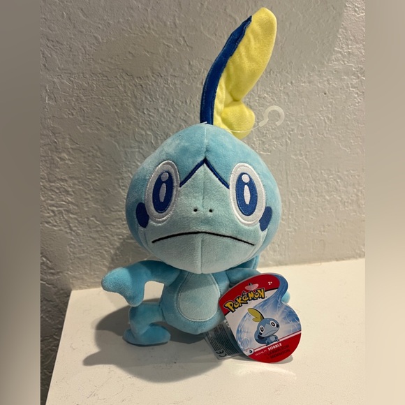 Pokemon | Toys | Pokemon Sobble Plush Toy New With Tags Blue And Yellow ...